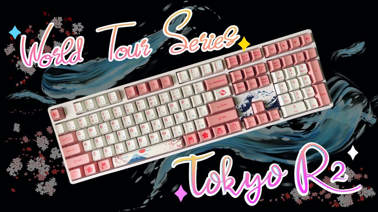 This KEYBOARD Manifest Japan's Great Wave of Kanagawa & Mount Fuji ...