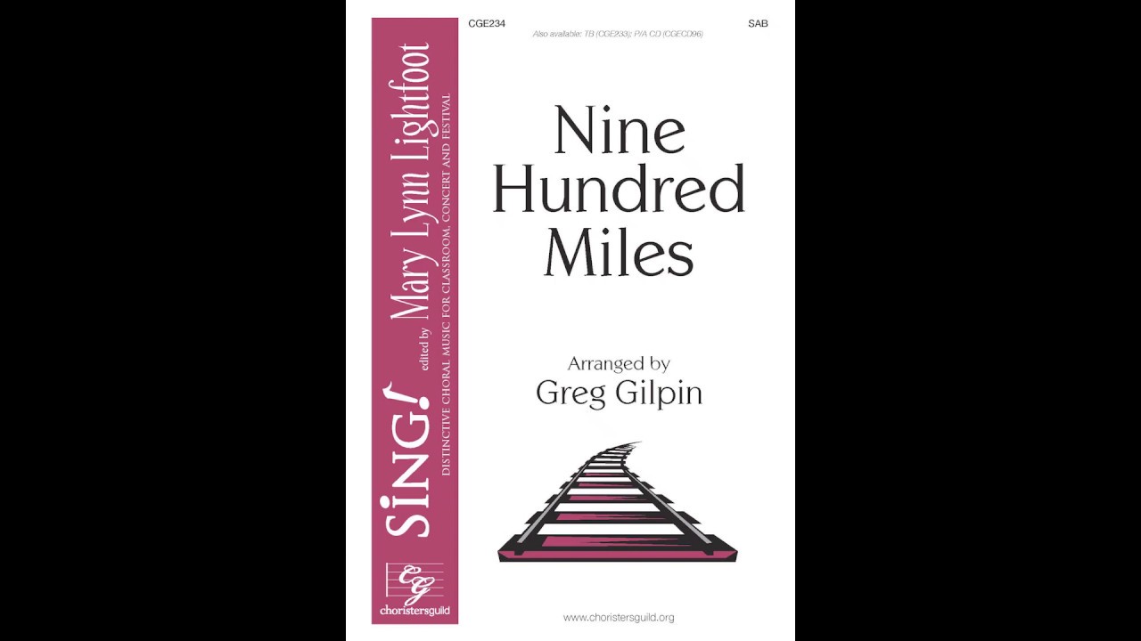 CGE234 Nine Hundred Miles - Greg Gilpin - YouTube
