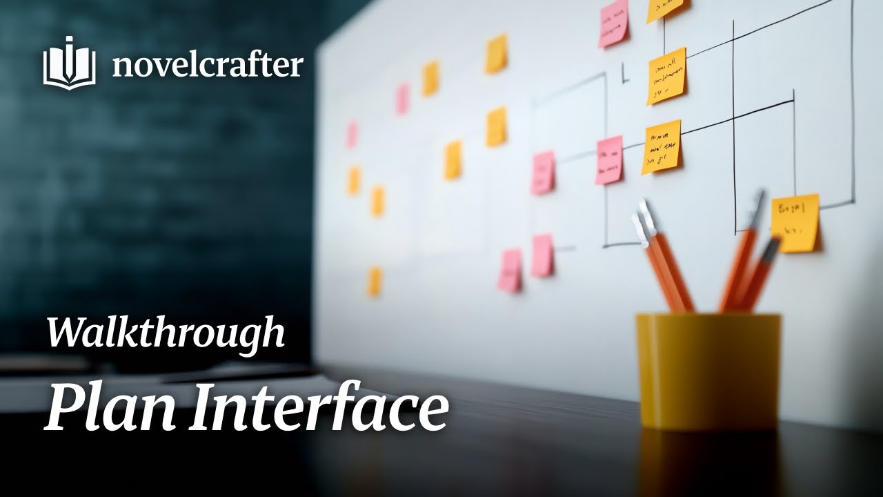 Plan Interface - Novelcrafter Walkthrough - YouTube