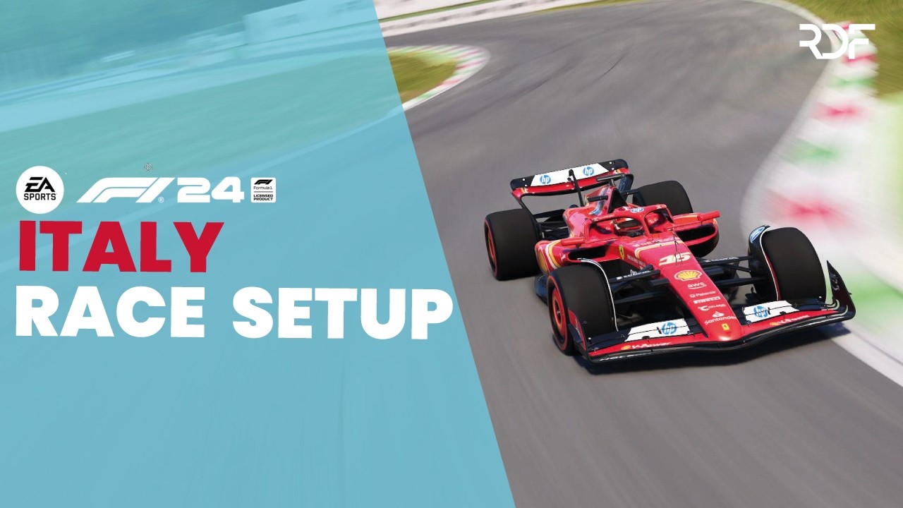 F1 24 Monza Setup: Optimal Race Setup - YouTube