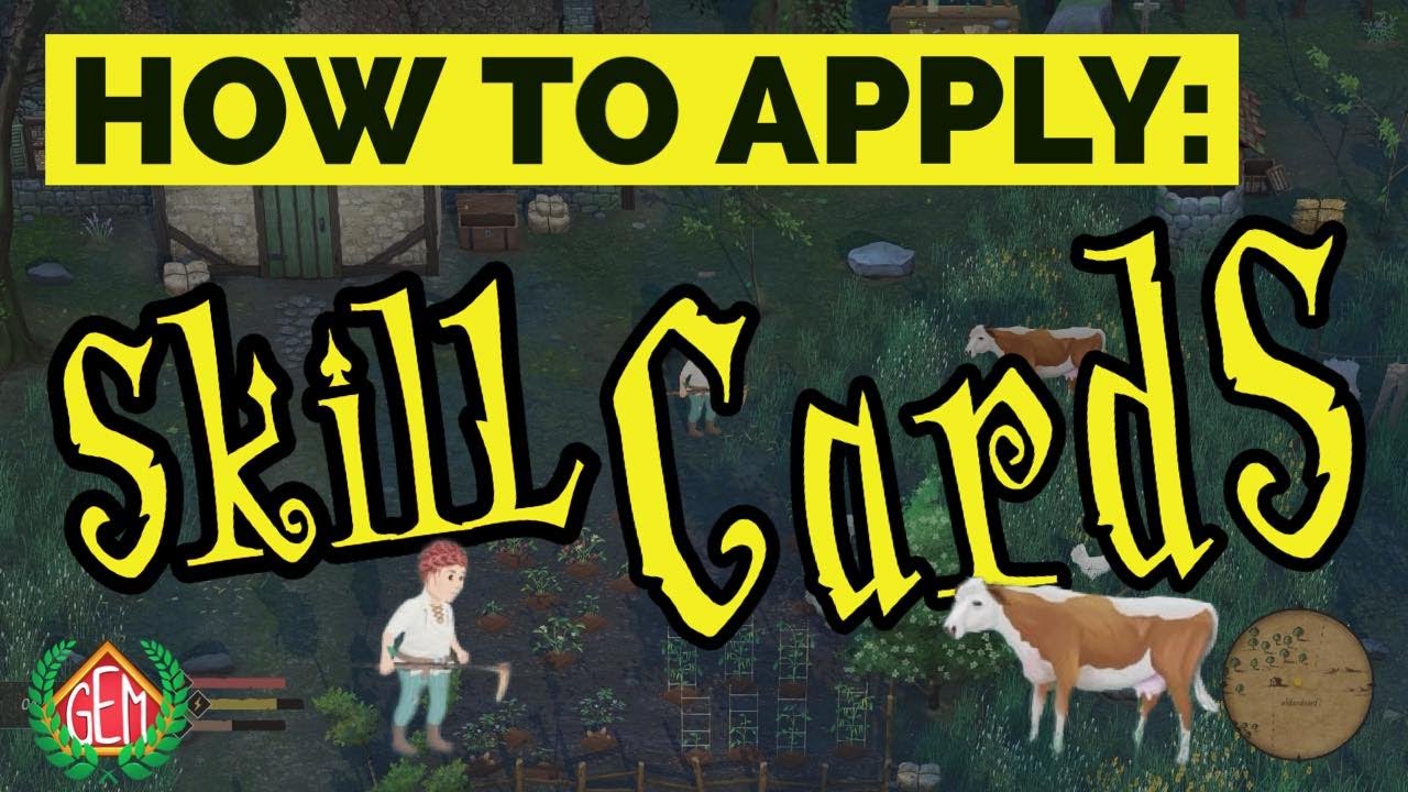 Mirthwood How to Apply Skill Cards - YouTube
