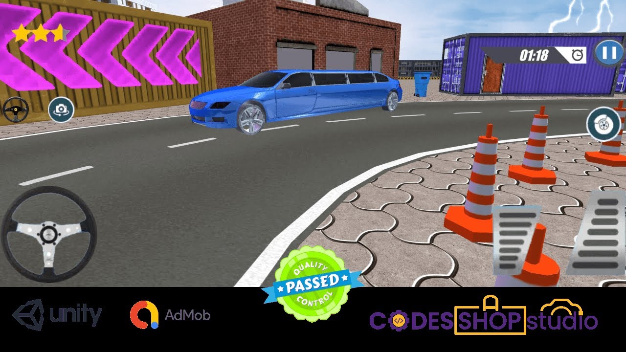 Impossible Limo Driving Simulator | Unity Game | 100% tested - YouTube