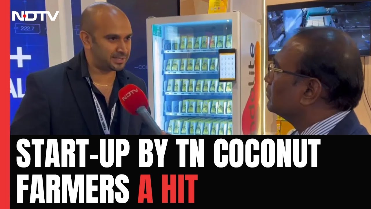 Neera Startup By Tamil Nadu Coconut Farmers A Huge Hit - YouTube