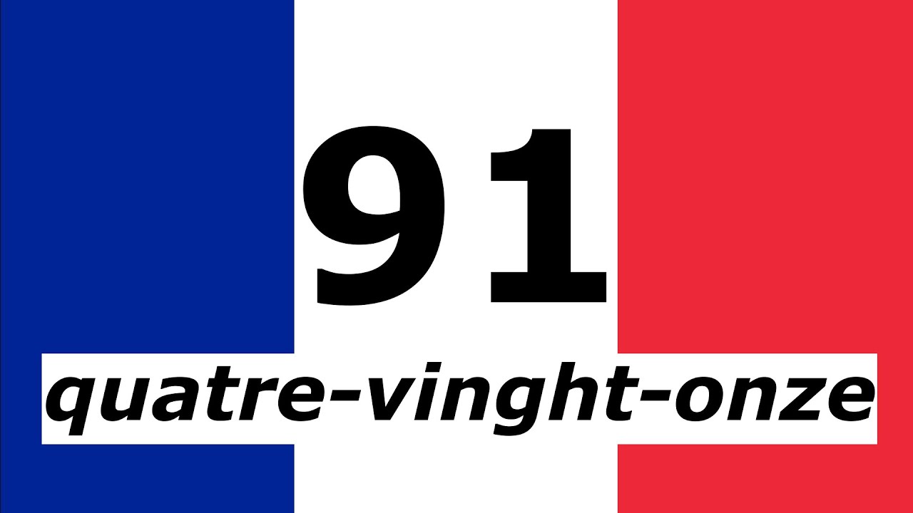🇫🇷 French NUMBERS 9️⃣1️⃣ - 1️⃣0️⃣0️⃣(Les NOMBRES en Français 91-100) 🇫🇷 ...