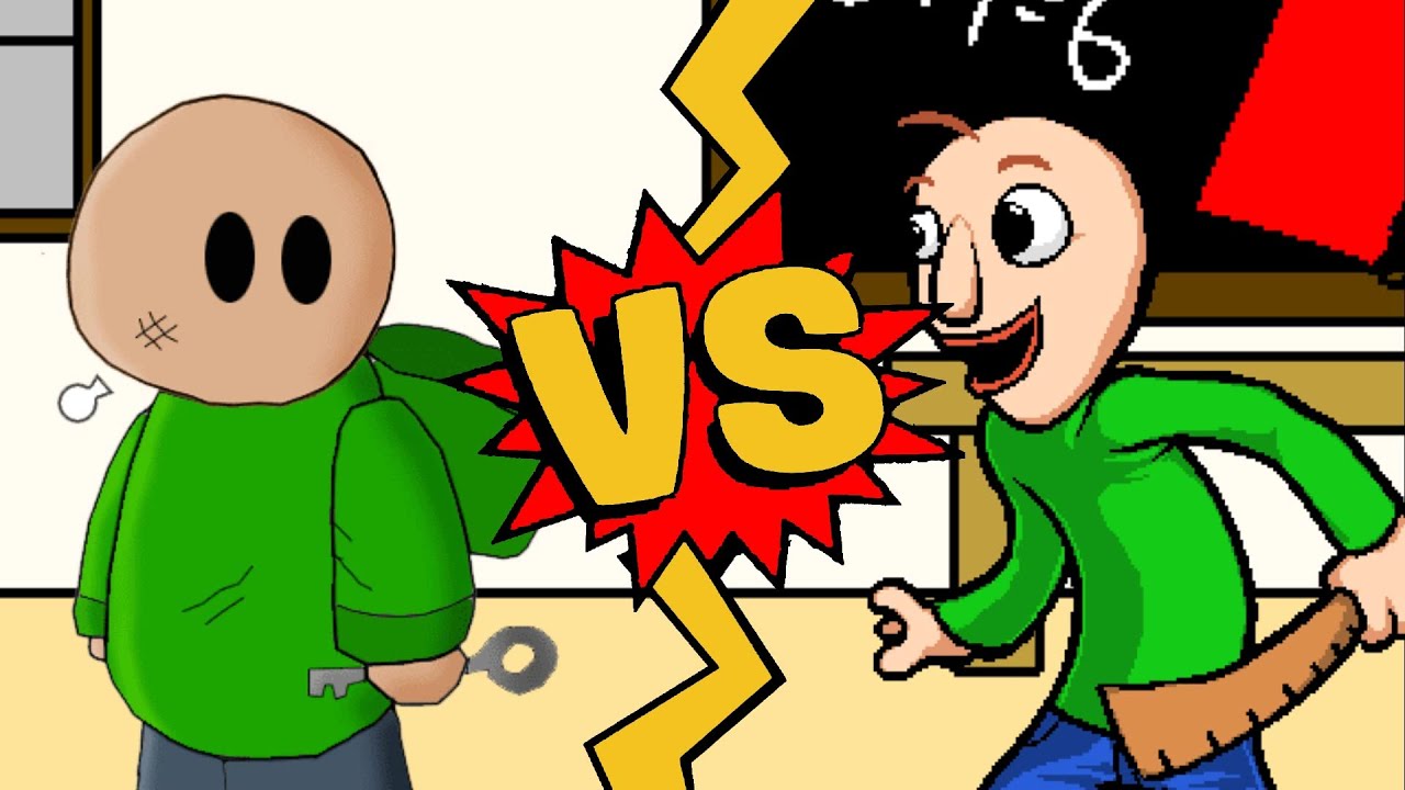 M.U.G.E.N Battles | Phil Eggtree vs Baldi | Riddle School vs Baldis Basics in Education and ...