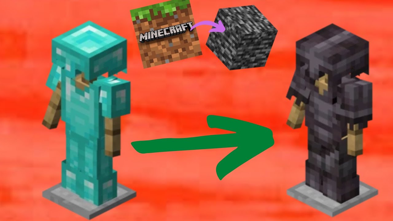 Je farm un full stuff en netherite - minecraft bedrock épisode 1 saison ...