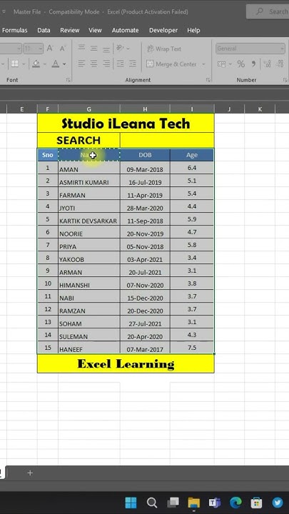 Advanced Highlight in Excel || Conditional Formatting || Learn Excel || iLeana Tech - YouTube