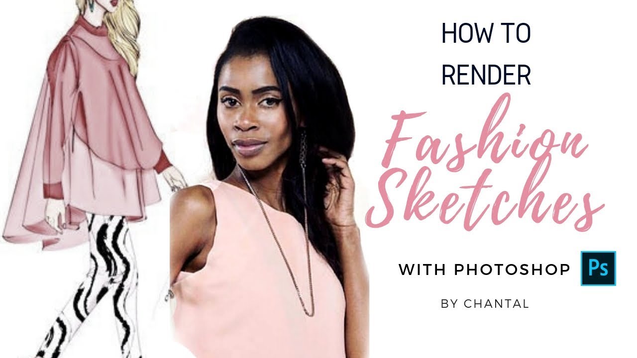 Fashion Photoshop | How to Render Fashion Sketches: With Photoshop | EP ...