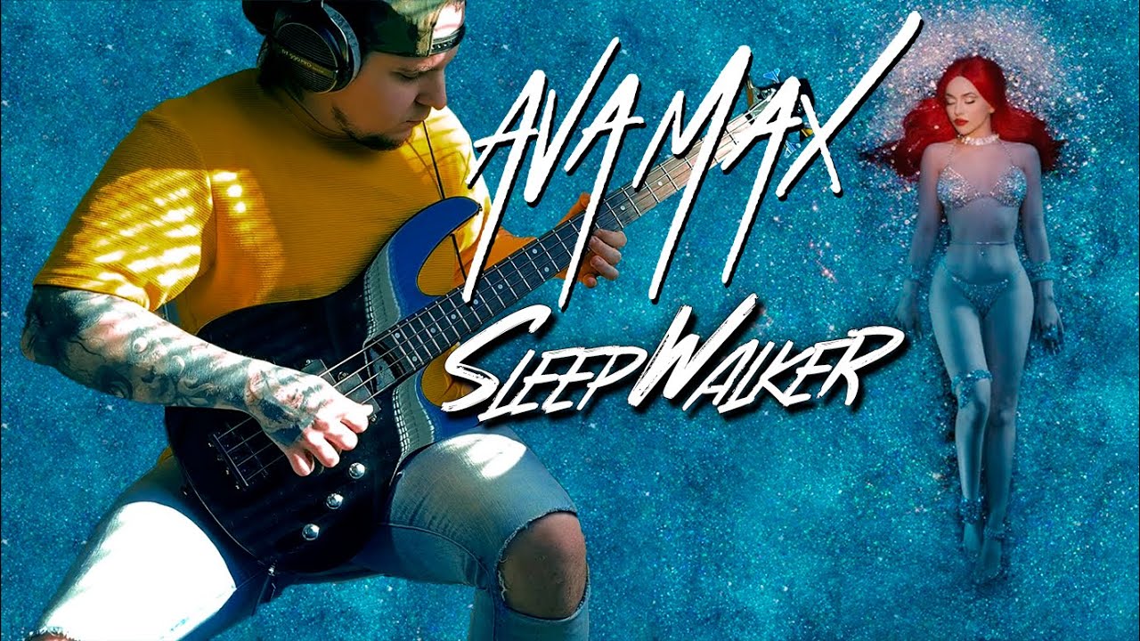 METAL GUITARIST TRIES POP ON BASS! Ava Max - 'Sleepwalker' +TABS New ...