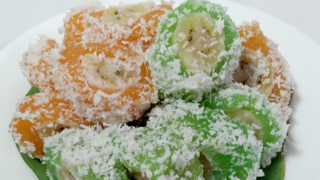 Olahan Singkong dan Pisang yang Enak dan Kenyal || (Mata Roda) makanan ...