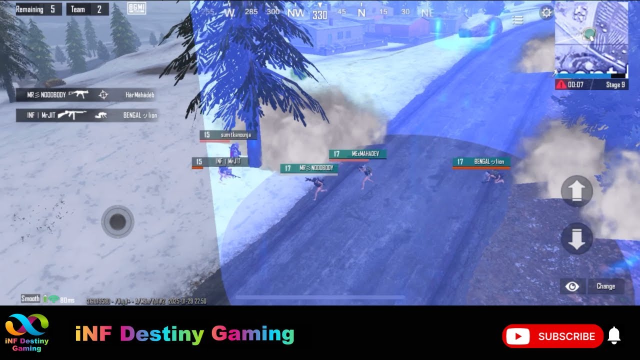 BGMI Tournament #1 | Intense Fighting | iNF Destiny Gaming - YouTube
