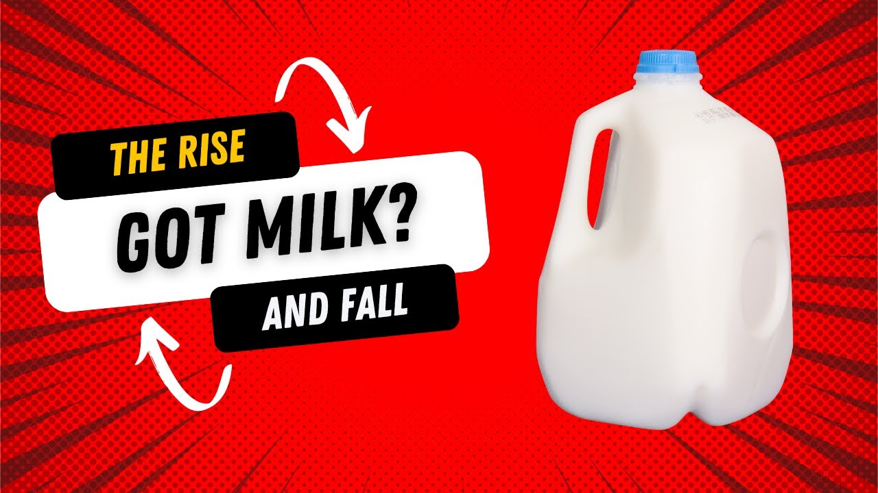 The Rise And Fall Of Got Milk - YouTube