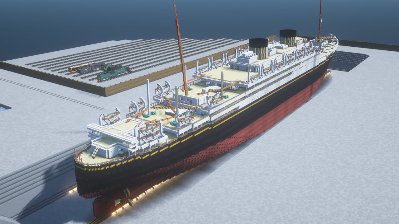 Britannic & Georgic Layouts :: Rilhon's Shipyard E159 :: Minecraft ...