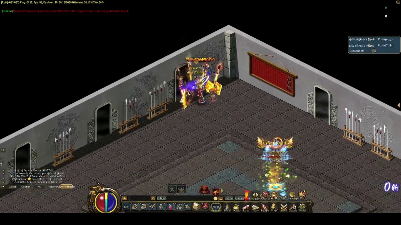 Servidor Rubi - Torneo PK De Habilidad 30/12/20 - YouTube