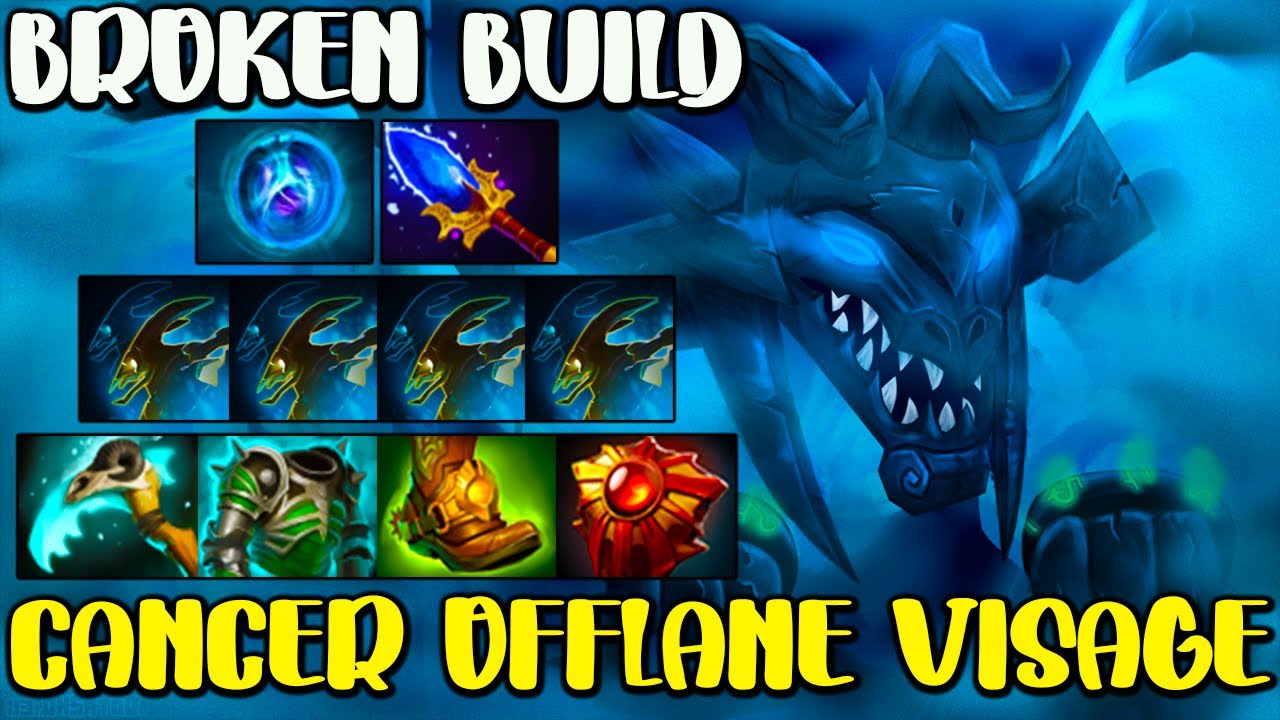 CANCER OFFLANE VISAGE - BROKEN BUILD - 28 SAVAGE - FULL FIGHT - DOTA 2 ...