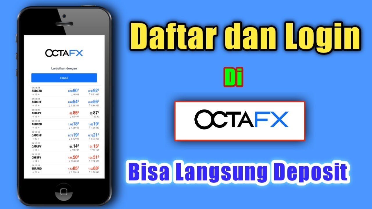 Cara Daftar dan Login OctaFX Forex - YouTube