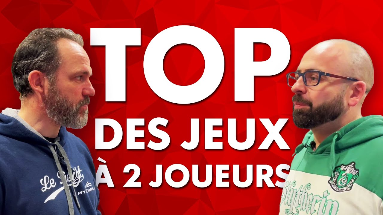 TOP DES JEUX DE SOCIÉTÉ À 2 JOUEURS - YouTube