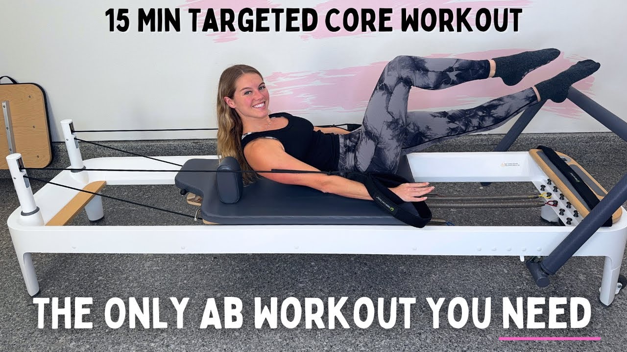 Best Reformer Ab Workout - No Music, Form Focused, 15 Min Targeted Core ...
