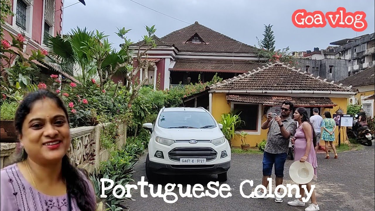 গোৱাৰ পৰ্তুগীজ কলনি চালোঁ | Exploring old Goa | Portuguese Colony of ...