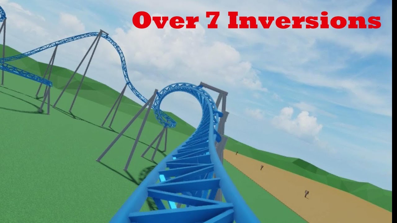 A lot of Roller Coaster Elements in One Coaster (Theme Park Tycoon 2 ...