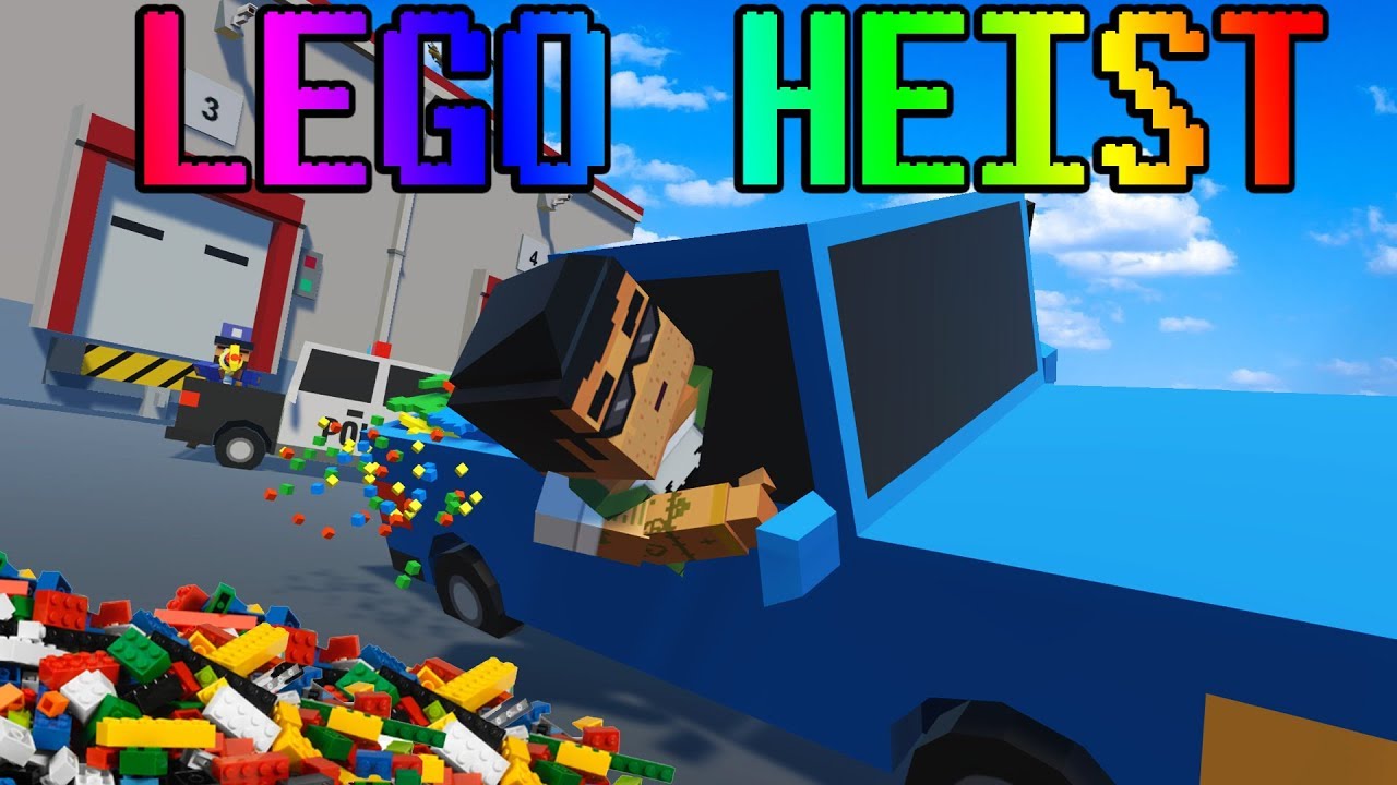 THE GREAT LEGO HEIST! - Tiny Town VR Gameplay - Cops and Robbers Police ...