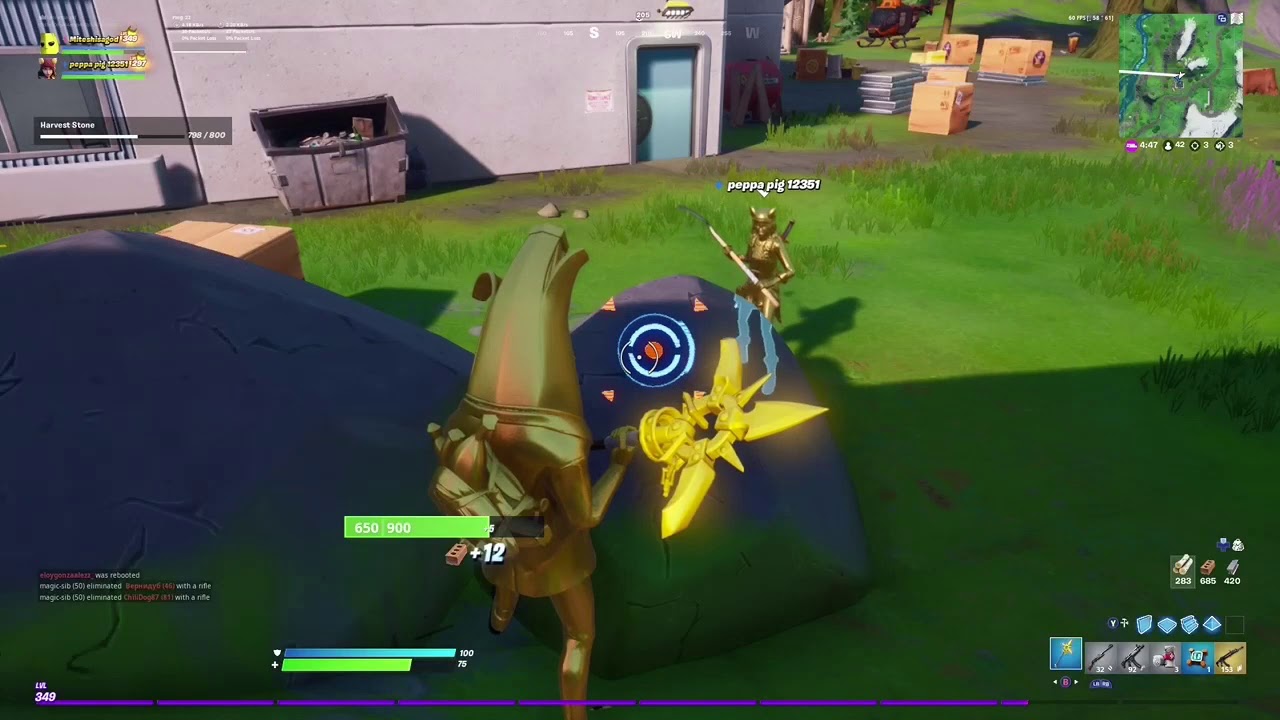 Fortnite Fully Golden Peely! - YouTube