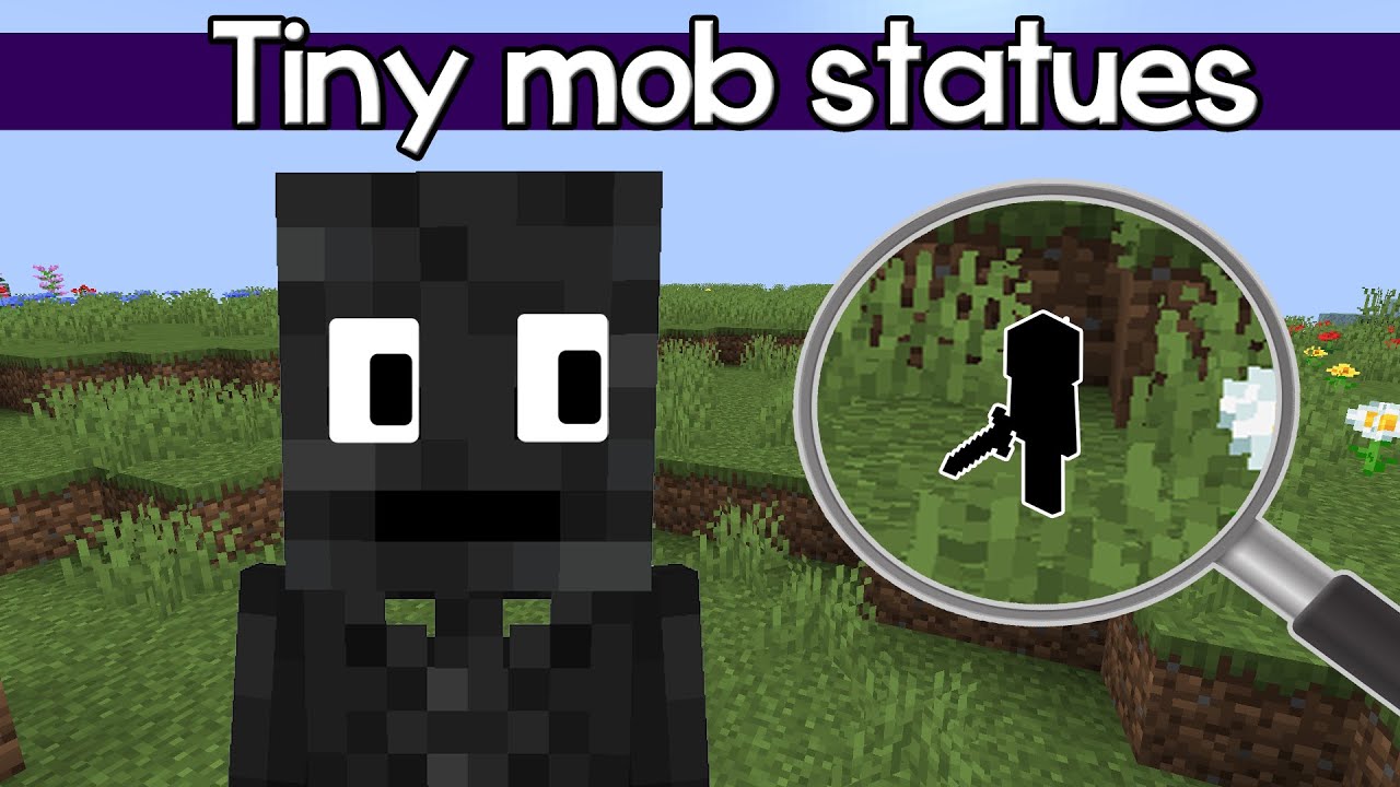 Tiny Wither Skeleton - Minecraft Statue - WitherSkeleton Statue - YouTube