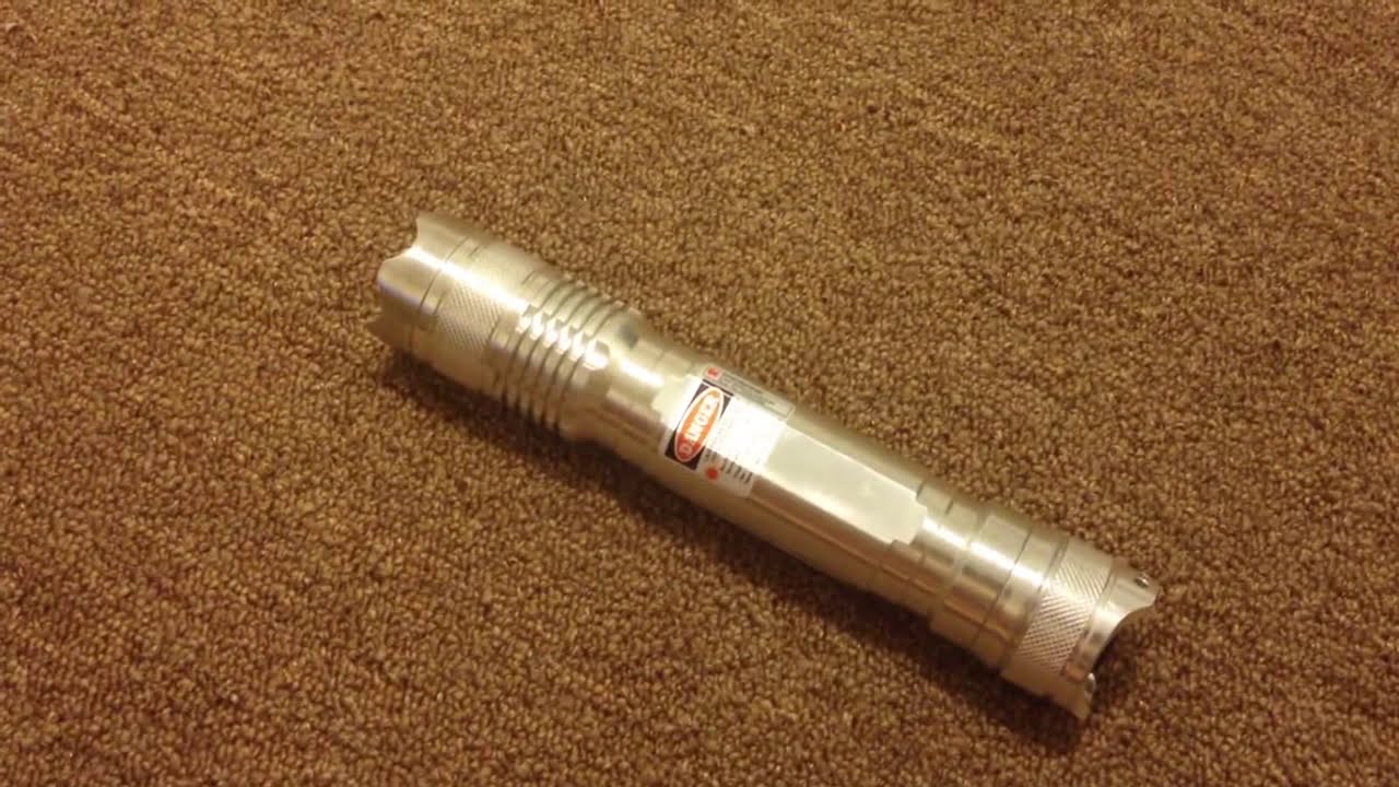 Alien Laser 5W 470+nm Laser ! - YouTube