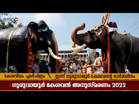 ഗുരുവായൂർ കേശവൻ അനുസ്മരണം 2022||GURUVAYOOR KESAVAN ANUSMARANAM 2022 ...