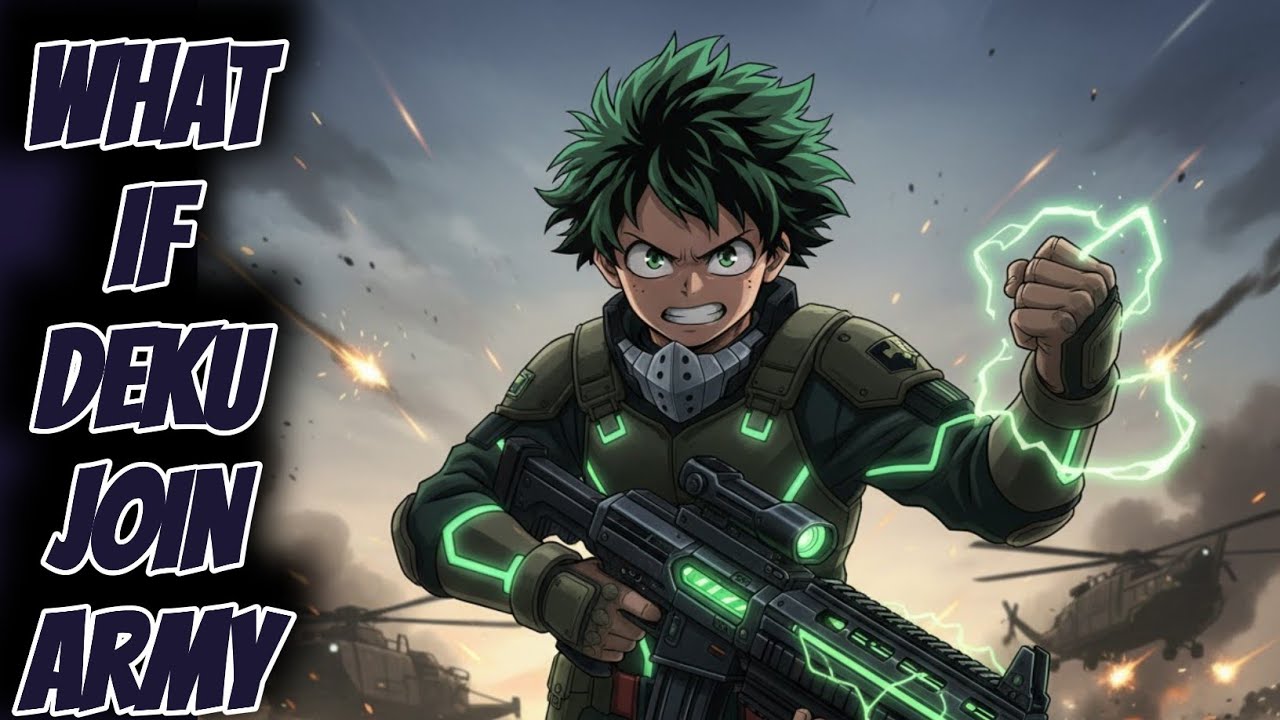 What if deku join Army - YouTube