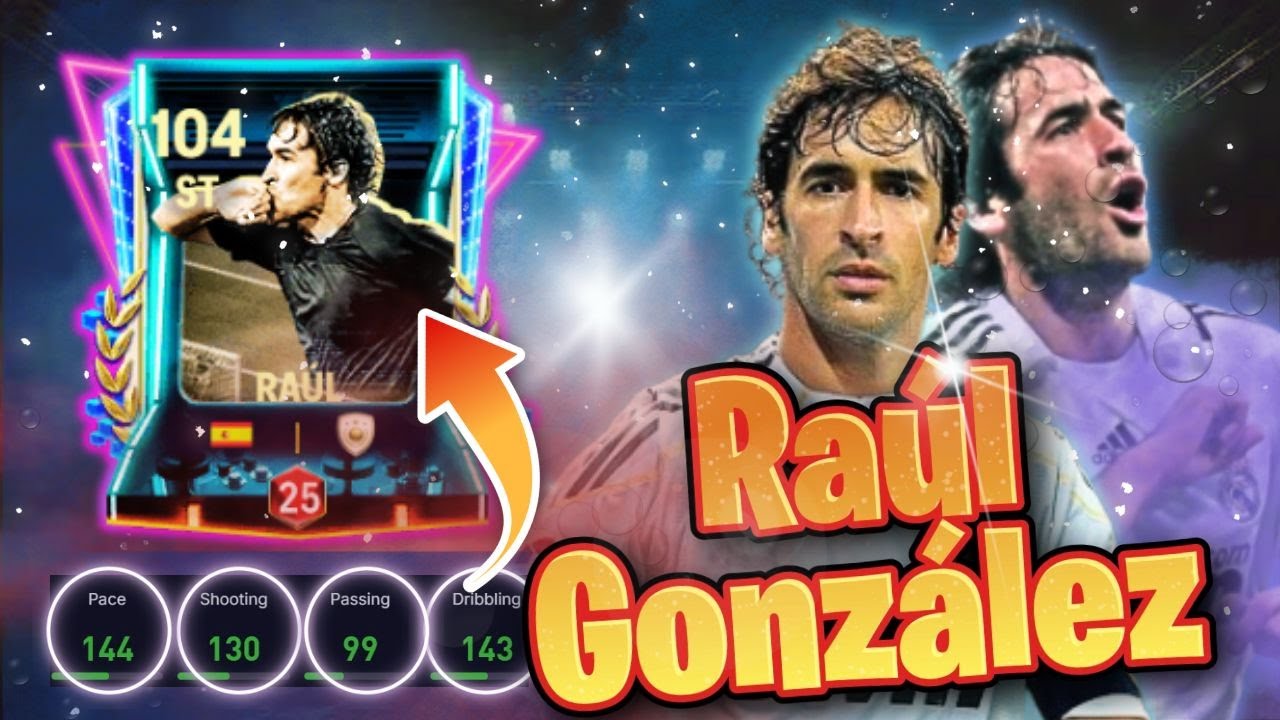 Raul: The Ultimate Legend in FC Mobile! 🔥 | Player Review 2024 - YouTube