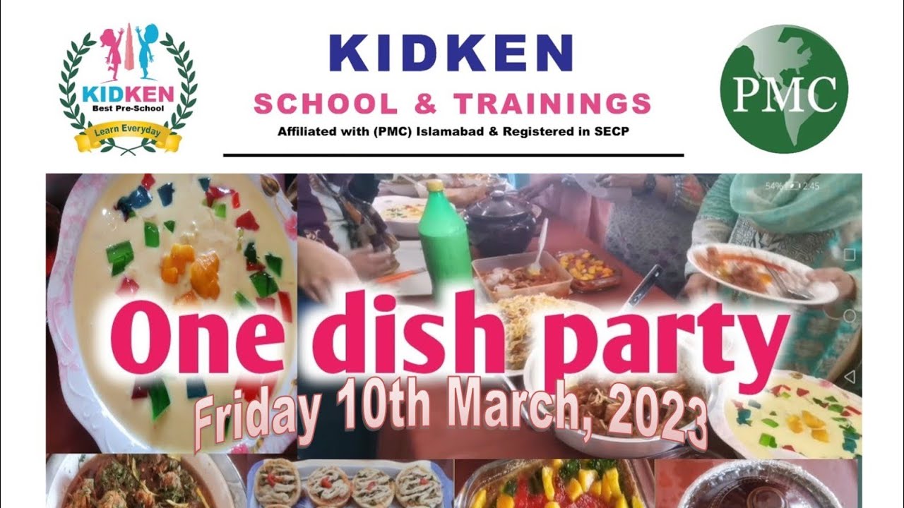 One Dish Party Class PG #onedishmeal #party - YouTube