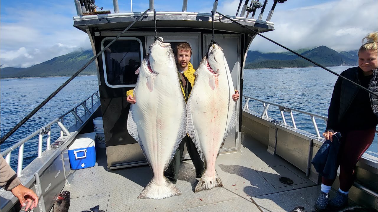 Fishing Big Halibut - Homer - Alaska Trip Pt. 2.2 - YouTube