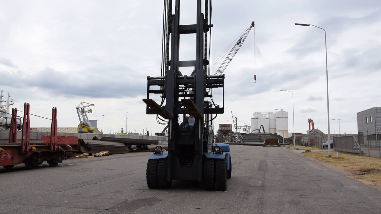 6244 Linde H160D-1200,Year:2000 - YouTube