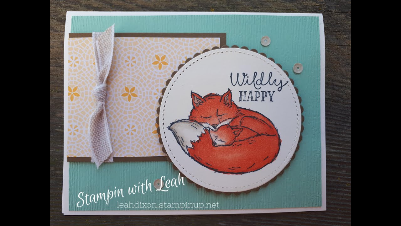 Wildly Happy Card and Class Kit to Go - YouTube