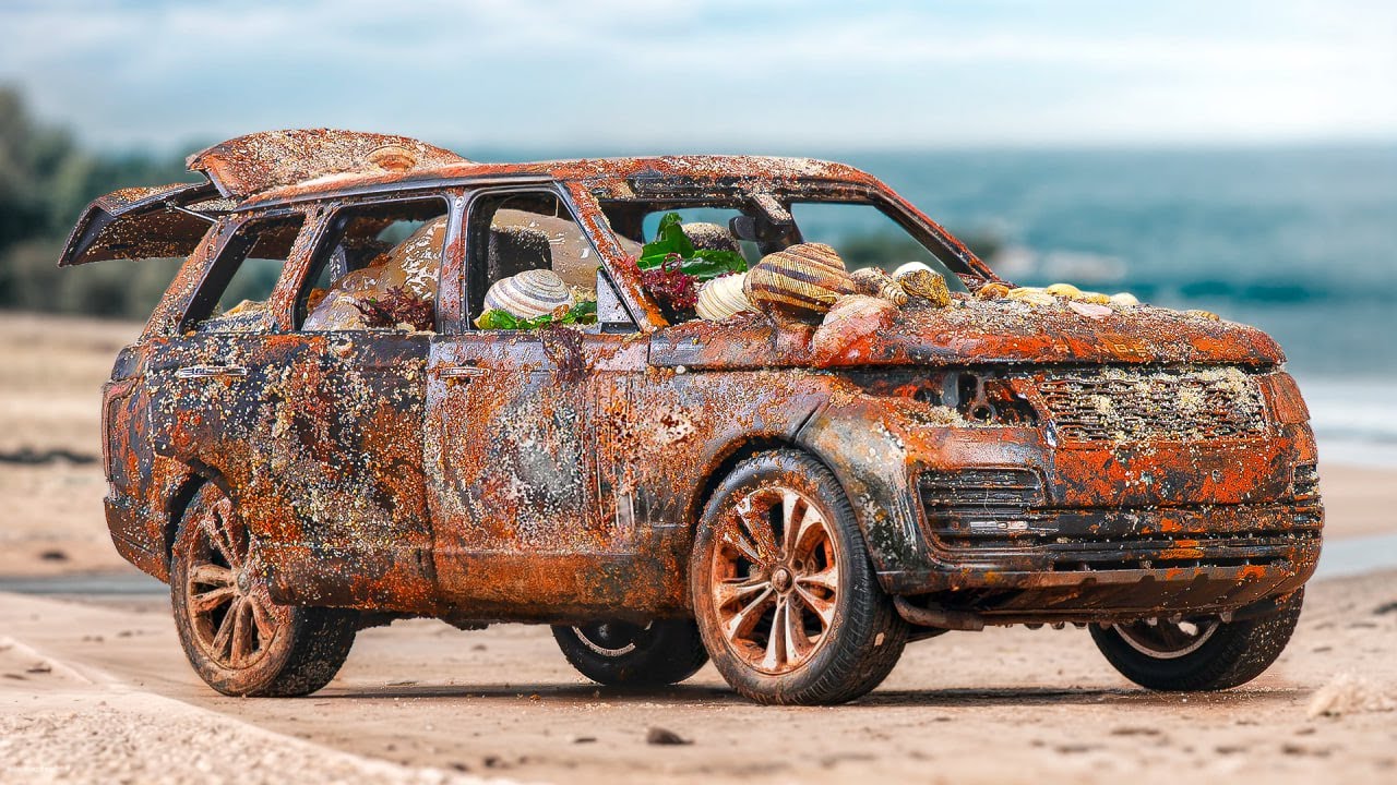 Abandoned Range Rover Full Restoration and Customization - YouTube