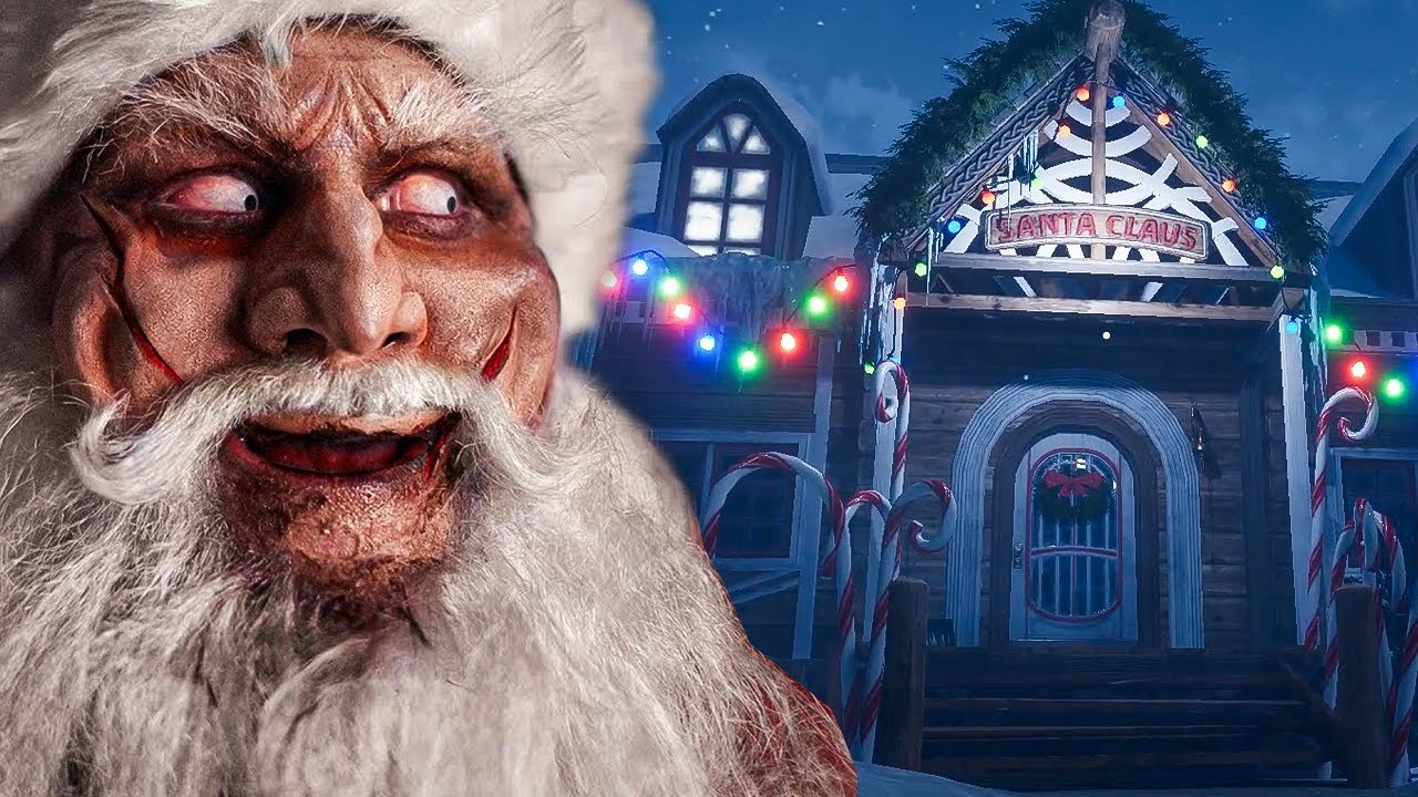 STEALING FROM EVIL SANTA HOME! 😈😈 - YouTube