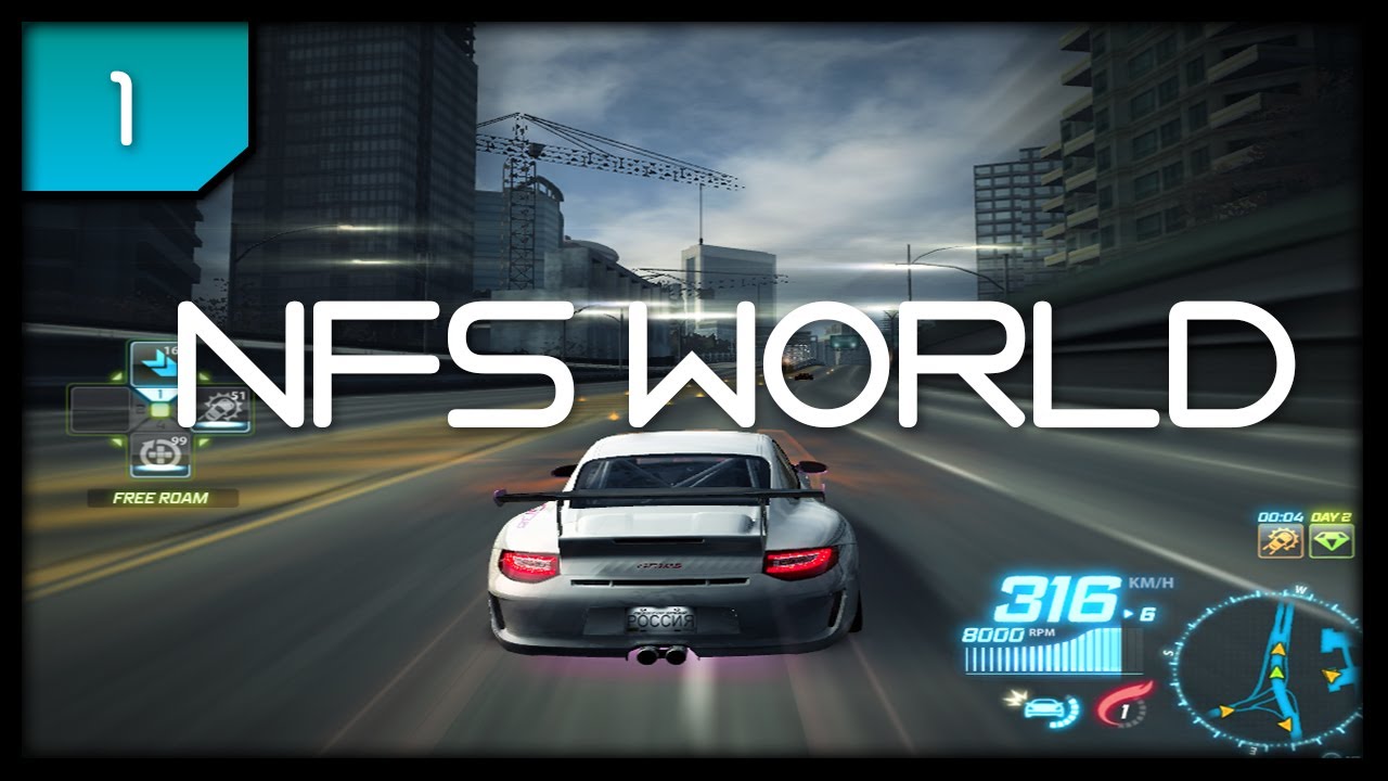 NFS WORLD - Gameplay #1 "Zezanje,Prvi Pogled" - YouTube