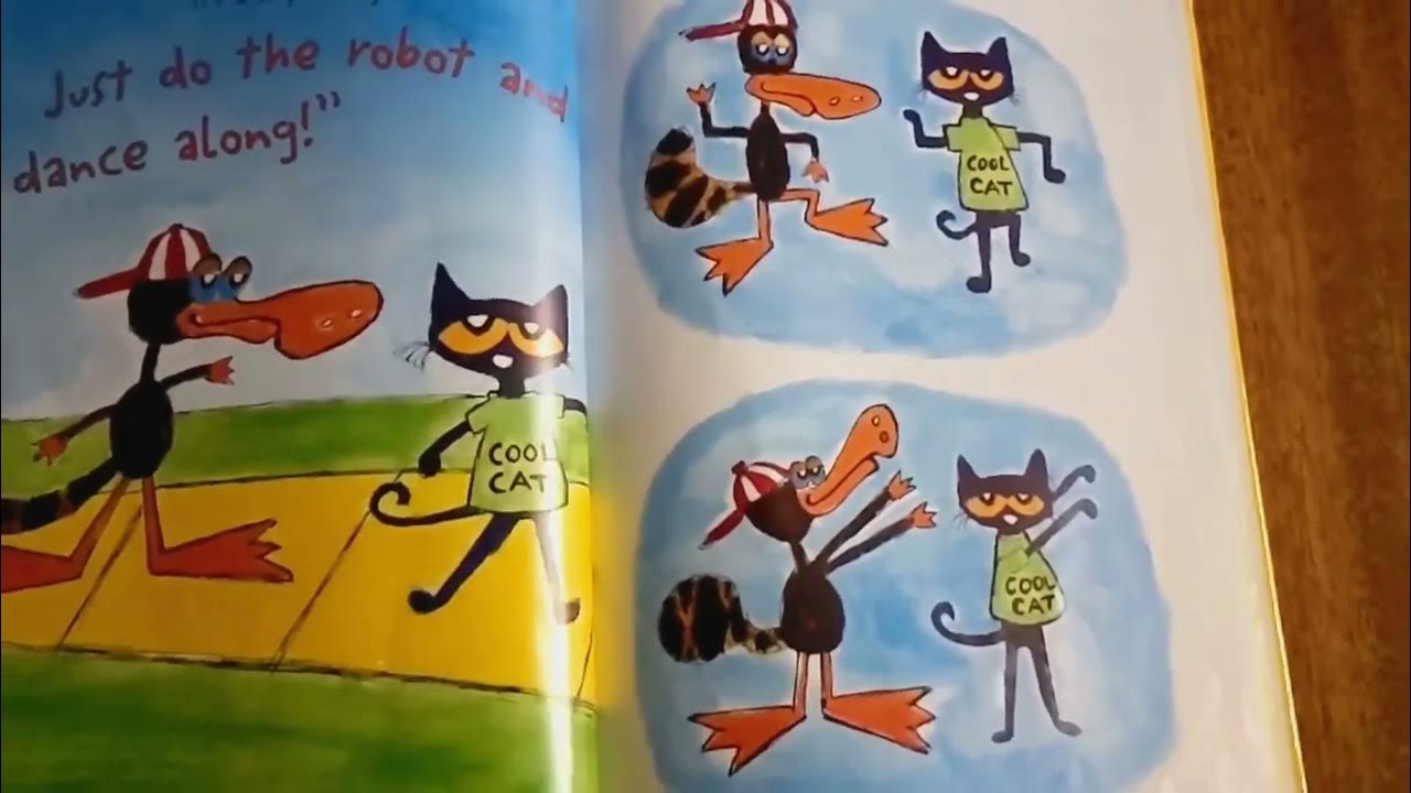 Pete the Cat and the Cool Cat Boogie - Steven's Read along! - YouTube