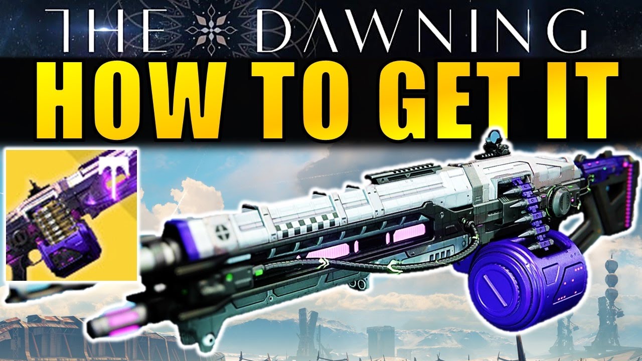 Destiny: How to get the Nova Mortis Exotic Machine Gun (Complete Guide ...