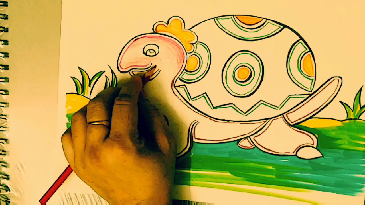 How to do colouring(1) - YouTube