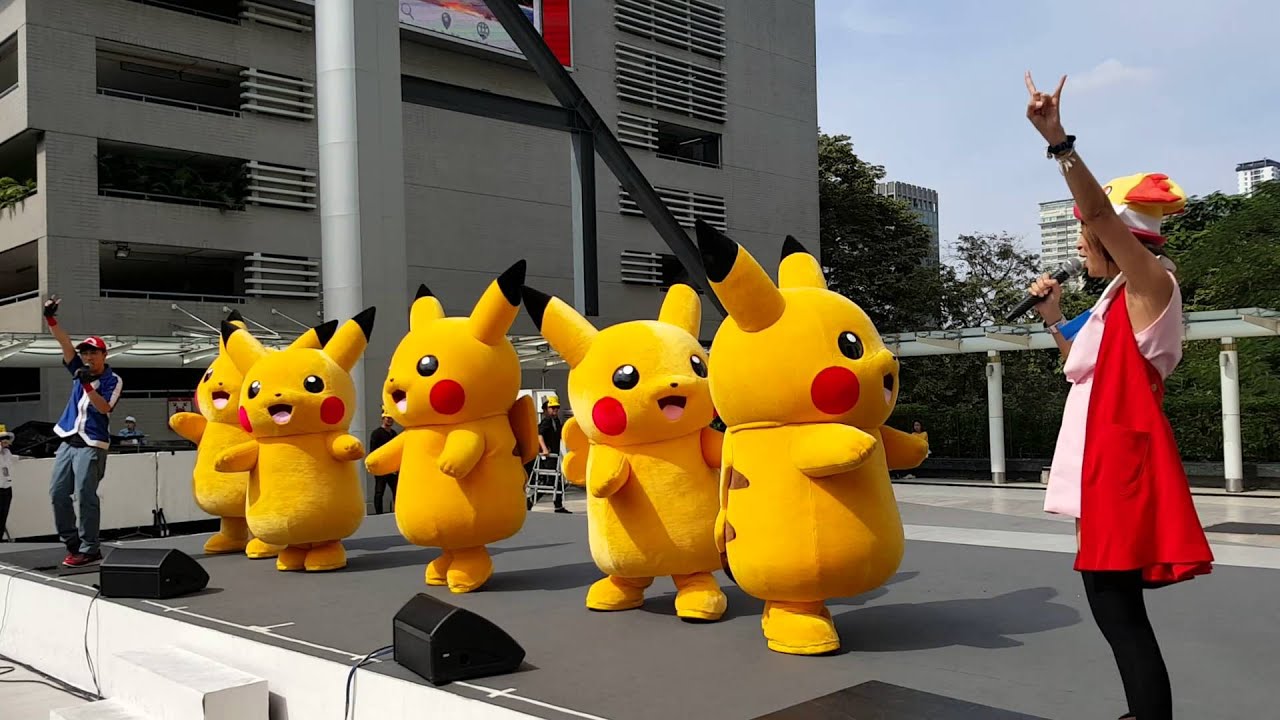 Pokémon Day ~Pikachu~ Dance Party - พิคาชู แดนซ์ แดนซ์ - YouTube