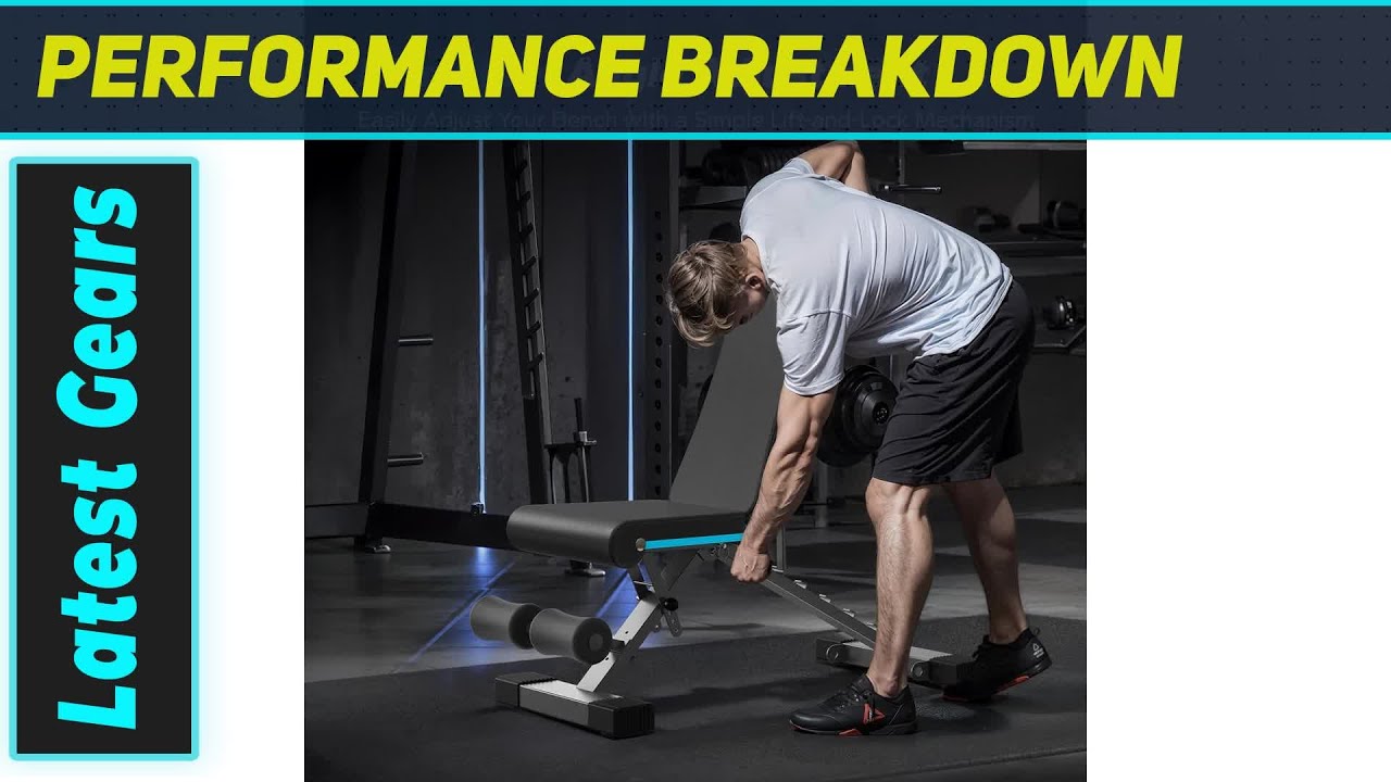 MERACH Weight Bench: The Ultimate Foldable Home Gym Powerhouse! - YouTube