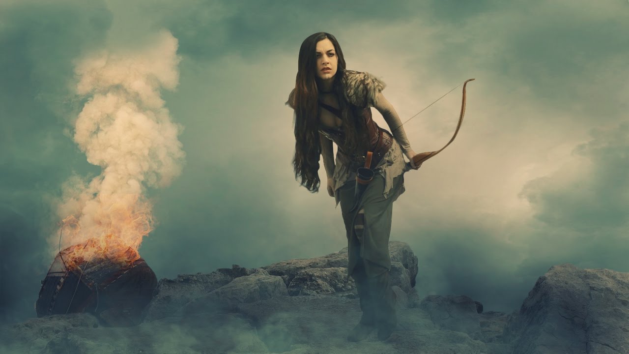 survive warrior photo manipulation | photoshop tutorial cs6/cc for ...