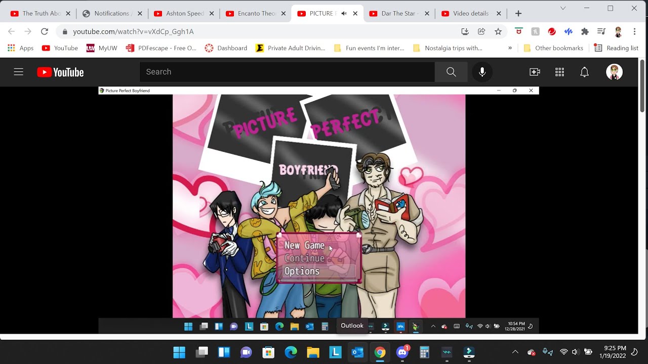 PICTURE PERFECT BOYFRIEND BLIND PLAYTHROUGH. Game made by EspoirDeVide ...