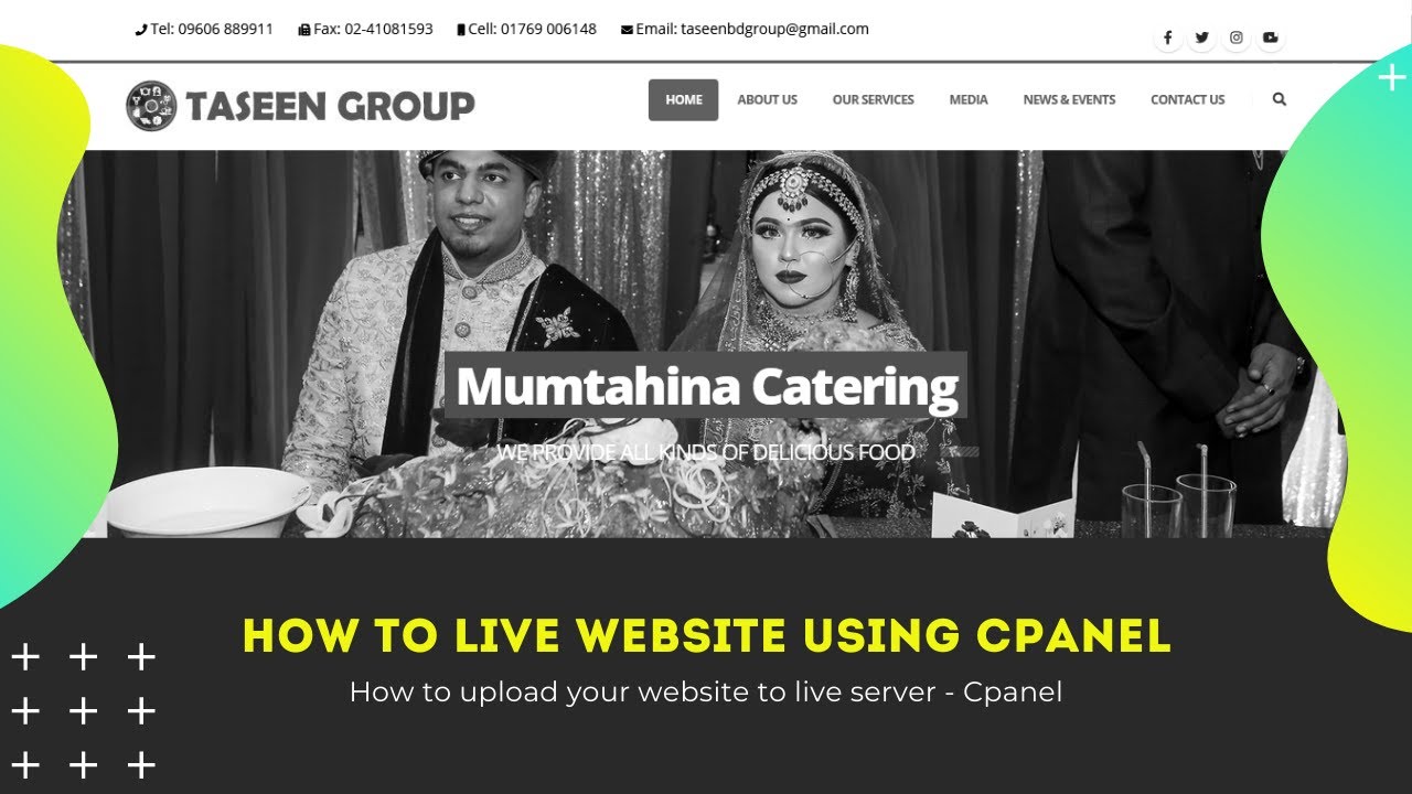 How To Live Website On Cpanel - Publish a Website using cPanel Easy ...