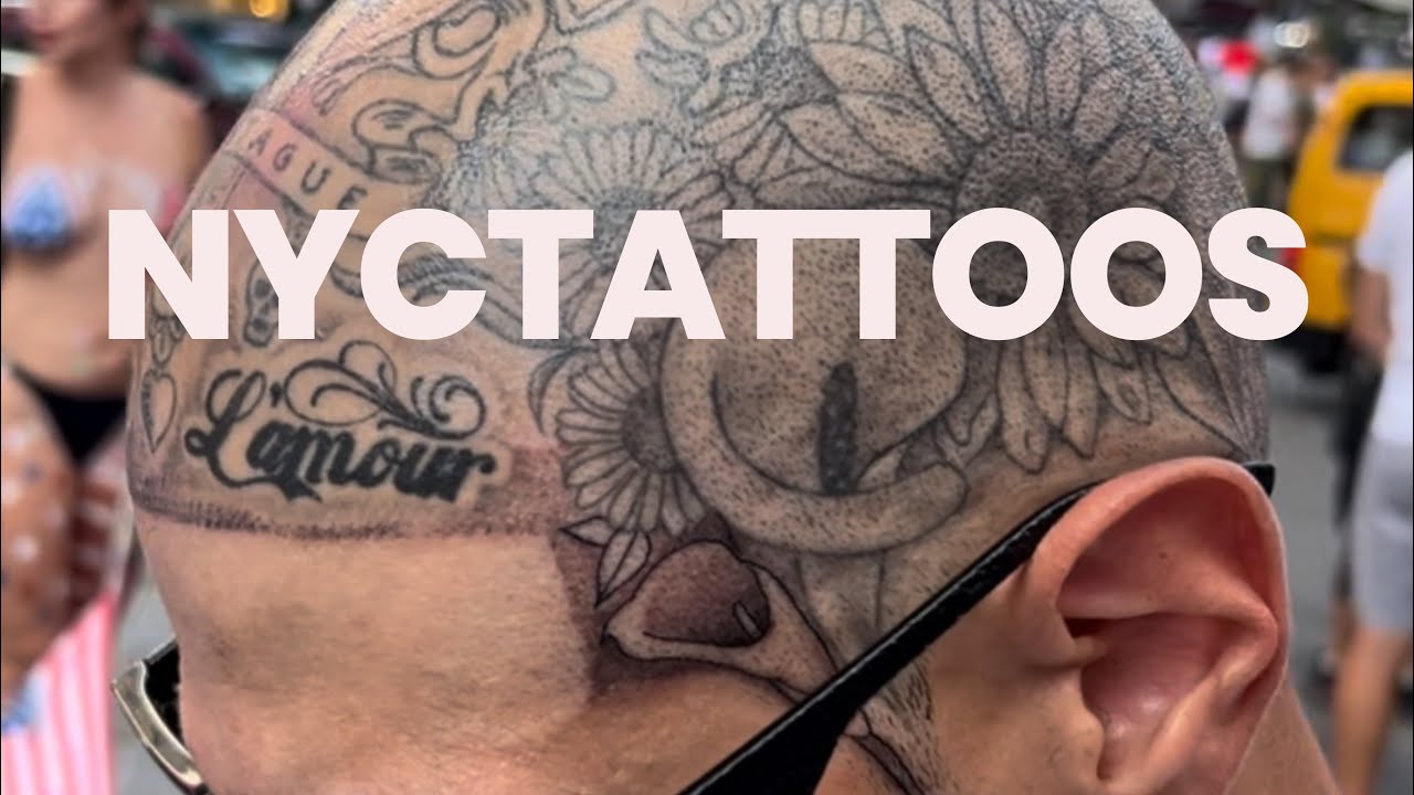 Don't miss out on the 8-hour head tattoo and nostalgic tattoos! - YouTube