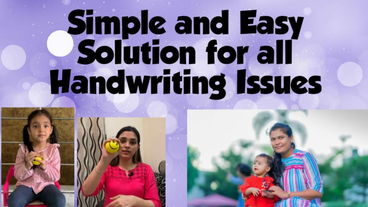 Simple & Easy Solution for all Handwriting Issues | How to Improve ...