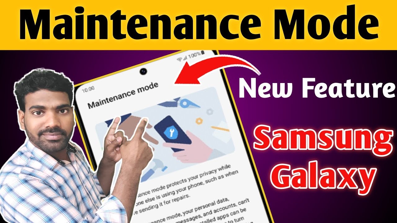 How to enable maintenance mode in Samsung Galaxy Phones | Protect your data when sent to repair ...