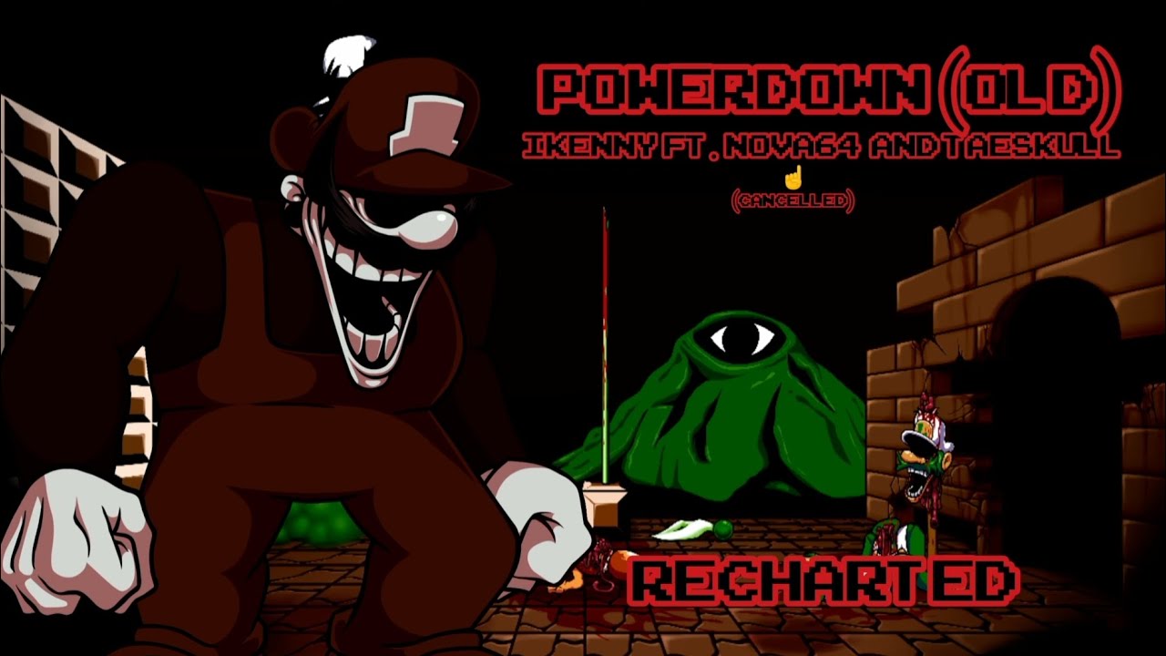 [FNF Mario's Madness V2] - POWERDOWN V2 (OLD) RECHARTED - YouTube